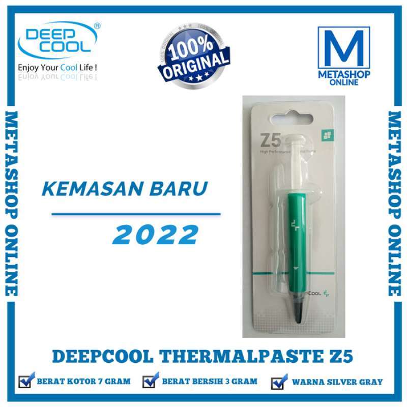 Jual Thermal Paste Deepcool Z5 Pasta Grease Cpu Processor Original Di ...