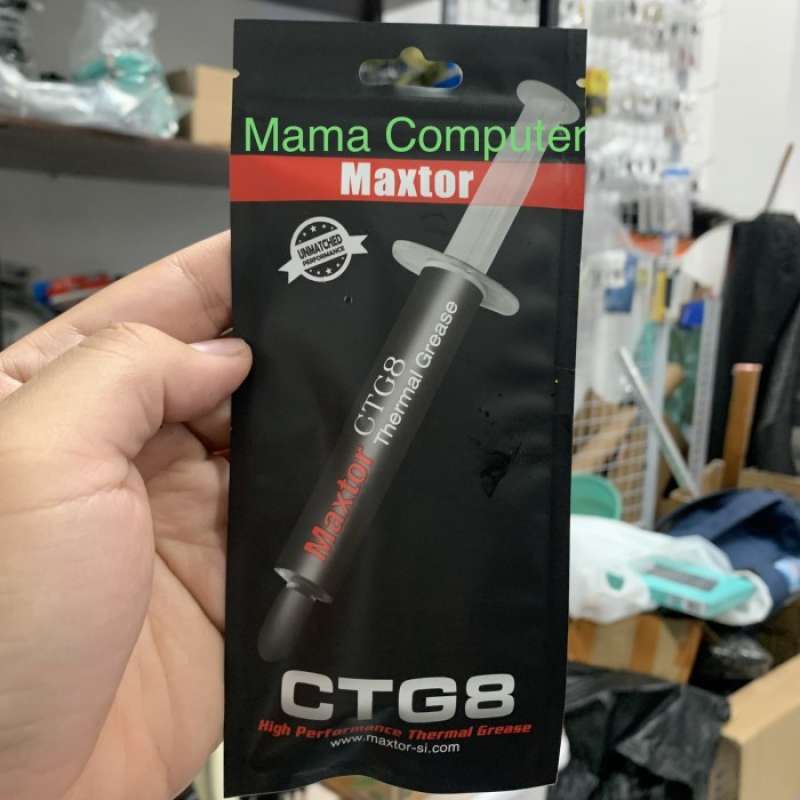 Jual Pasta Processor Maxtor Ctg8d 4gram Thermal Paste Thermal Grease Di ...