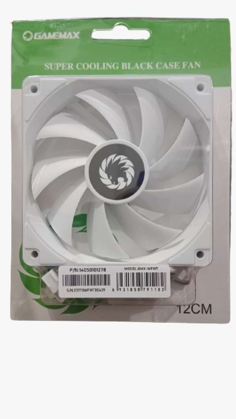 Jual Gamemax Fan Casing 12cm Black Silent Pro - Cooler Fan Black 12cm ...