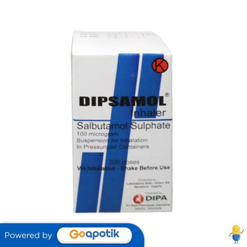 Jual Dipsamol 100 Mcg Inhaler Box 200 Dosis Di Seller Apotek Anggrek ...