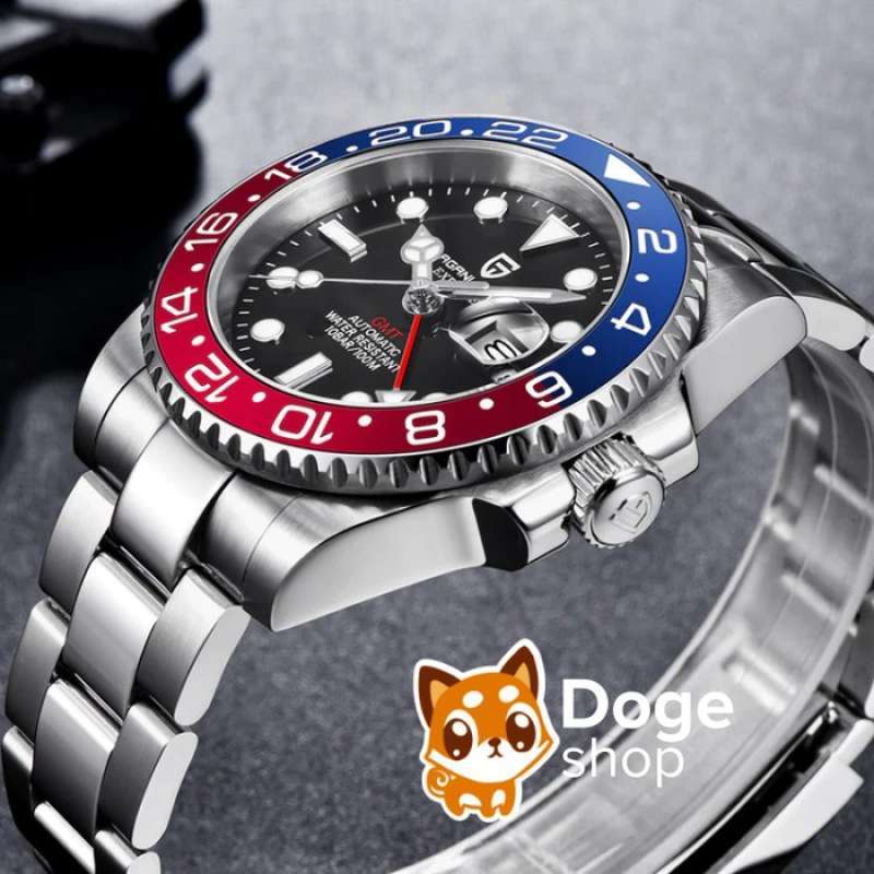 Jual Pagani Design Gmt Pd-1662 Automatic Watch Oyster Jubilee Batman ...