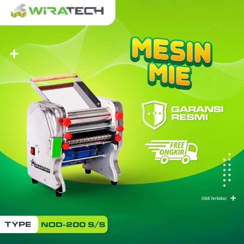 Promo Mesin Mie Nod 200s S Mesin Cetak Mie Body Stainless Steel