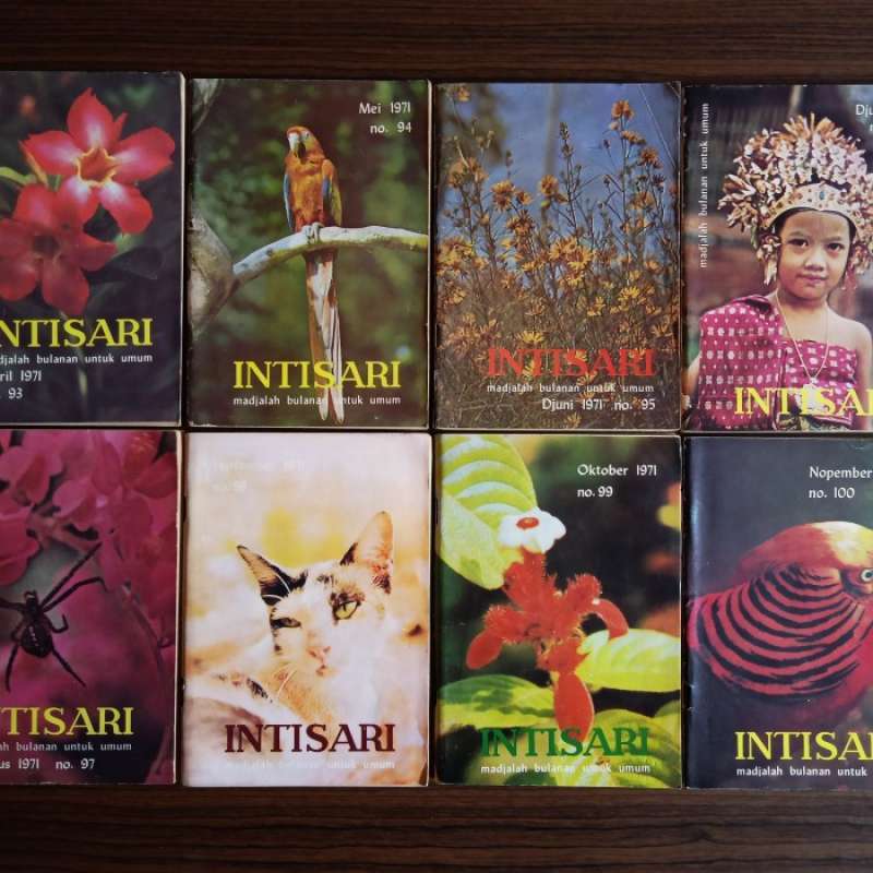 Jual Majalah Intisari Lawas 1971 - 1972. Majalah Jadul Lama Antik ...
