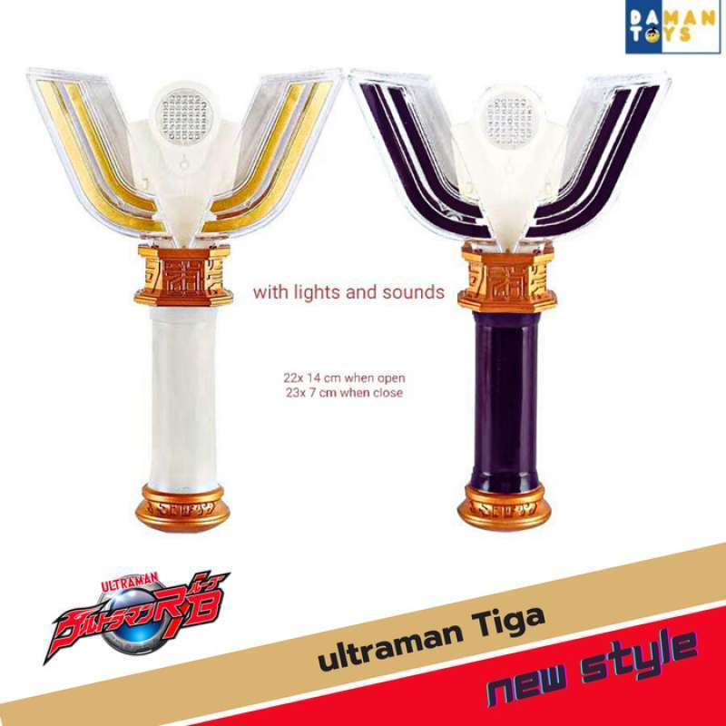 Jual Senjata Ultraman Tiga Weapon Toga Spark Lens Transformation Di ...