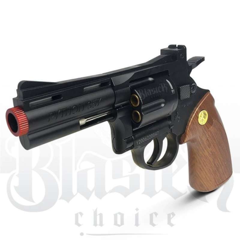Jual Xyl (little Moon) Python 357 (manual) Gel Blaster (wood) Toy Gun ...