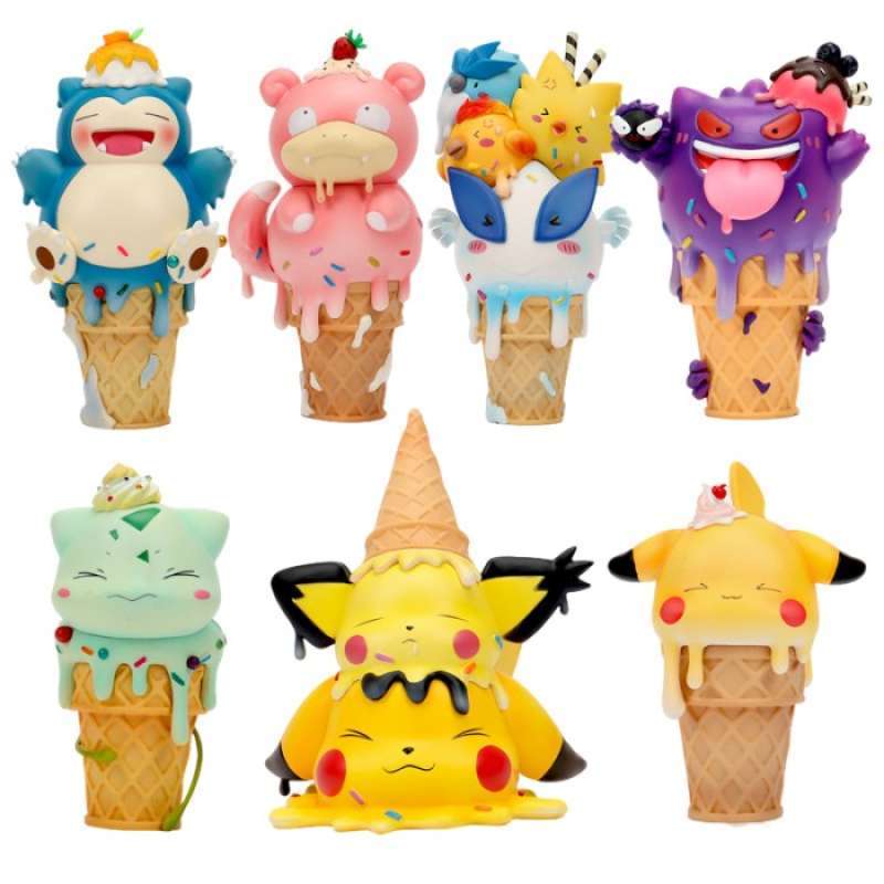 Jual Figure Pokemon Ice Cream Series Pikachu's Terbaru Di Seller Velvet ...