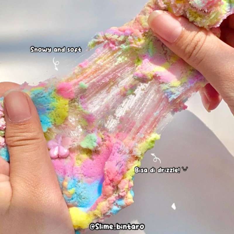 Jual Primadona Rainbow Cloud Slime By Slime Bintaro || Premium Slime || Di Seller Sunshop ...