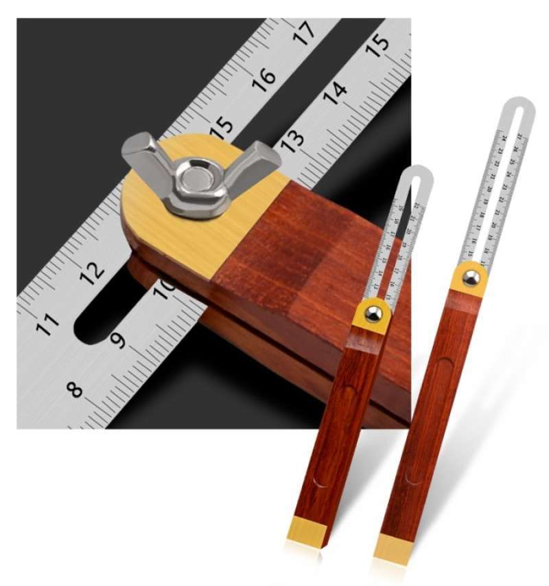 Jual Speed Square Penggaris Sudut Siku Carpenter Adjustable 360 Derajat ...