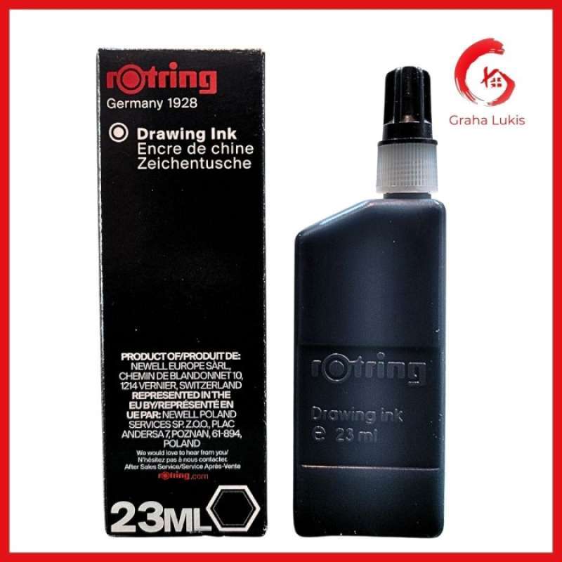 Jual Rotring Drawing Ink / Refill Tinta Rapido Di Seller Velvet Store ...