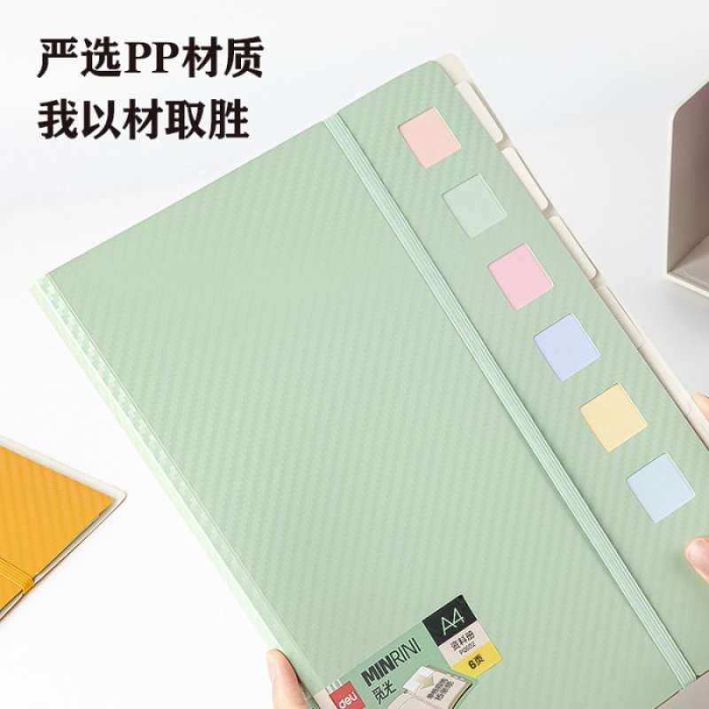 Jual Deli File Holder Map Dokumen A4 Muat Banyak Warna Lucu Pattern ...