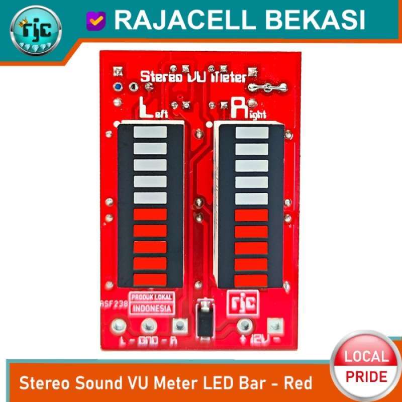 Jual Digital Vu Meter Audio Level Meter Model Led Bar Stereo Sound ...