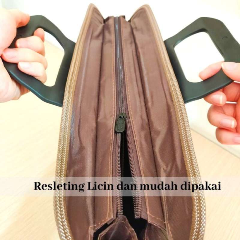 Jual Topla Map Tas Dokumen Bag Document Berkas Surat Sertifikat Kantor ...