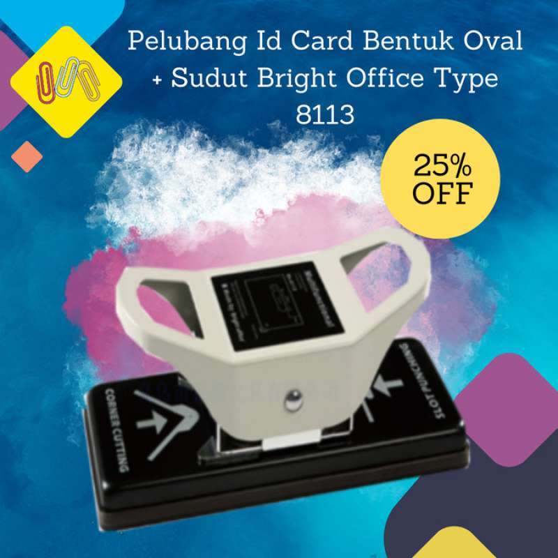 Jual Punch Id Card Cutter No.8113 Bright Office / Pemotong Id Card Di Seller Sunshop ...