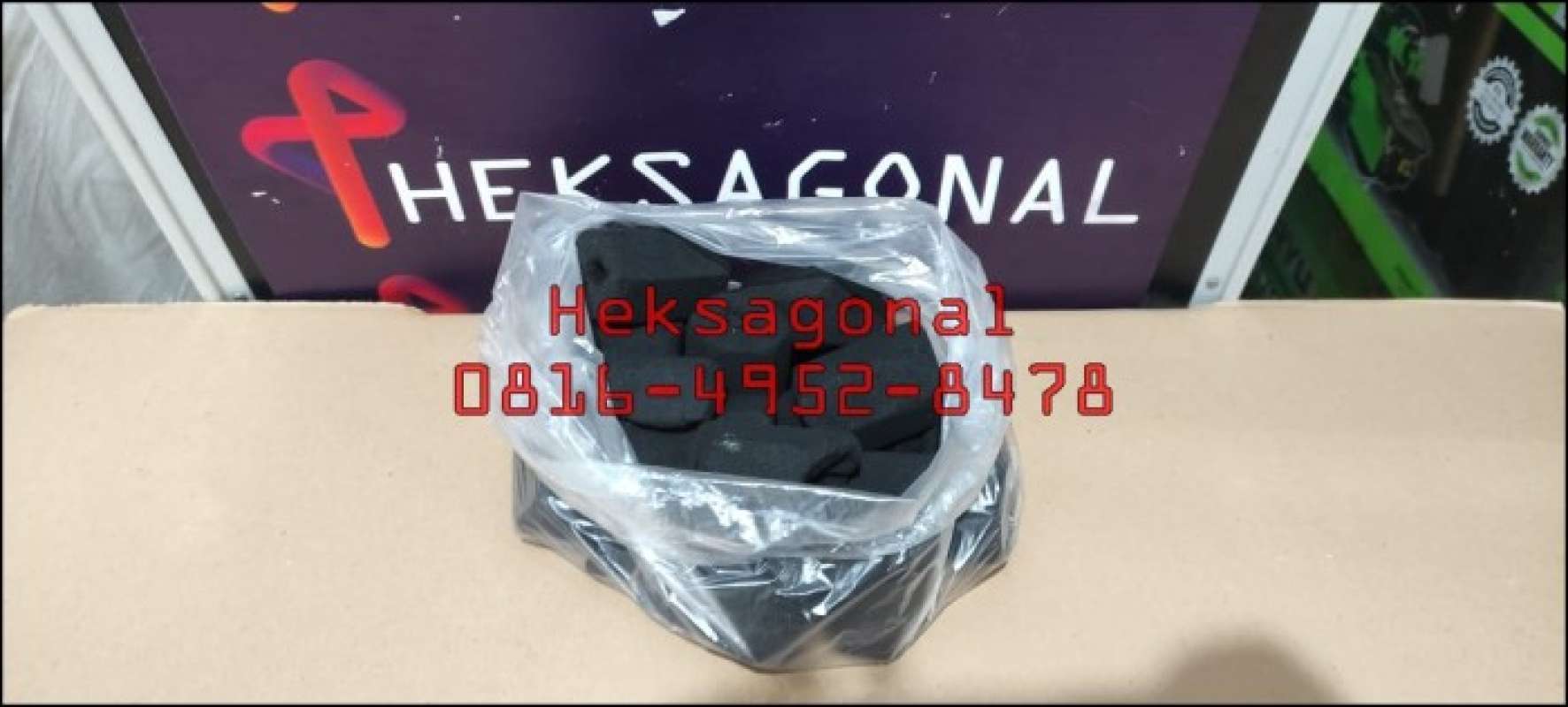 Jual Arang Briket Kayu Halaban Hexagonal Premium Bbq Charcoal Export ...