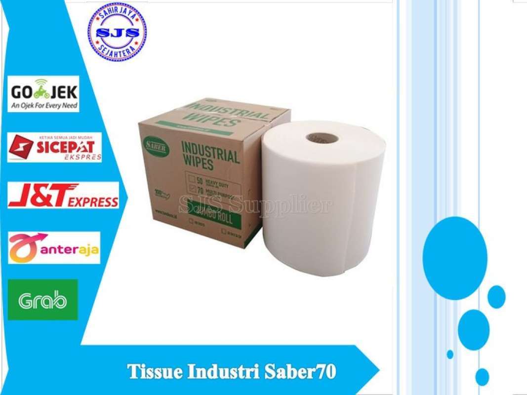 Promo Tisu Industri Bersertifikasi Halal Pengganti Kain Lap Majun Saber ...