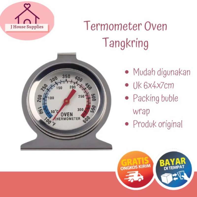 Jual Termometer Oven Pengukur Suhu Panas Oven Thermometer Oven ...