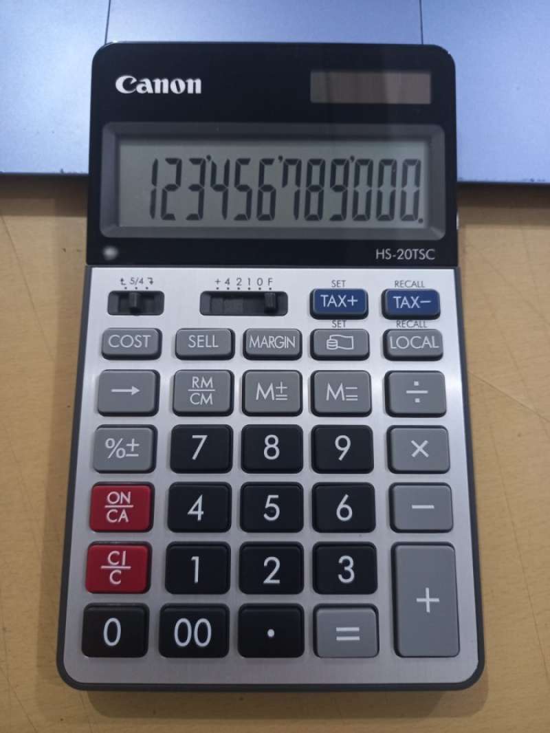 Promo Kalkulator Pajak Business Calculation 12 Digit Hs-20tsc Diskon 23% Di Seller Skala Store ...