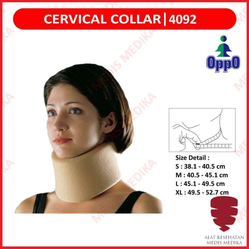 Promo Oppo Medika Cervical Collar 4092 Medium Bensity Penyangga Tulang ...