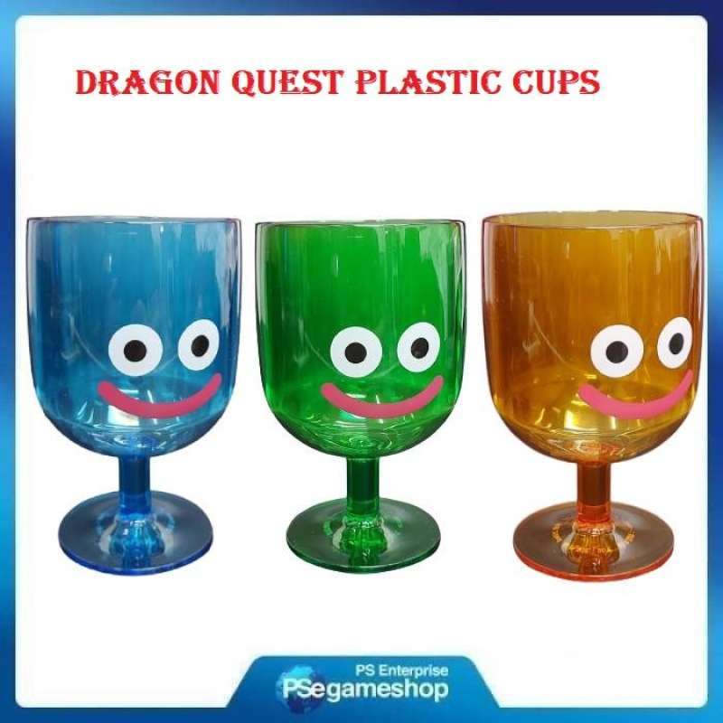Jual Dragon Quest Plastic Cups - Slime Blue Di Seller Aghanim ...