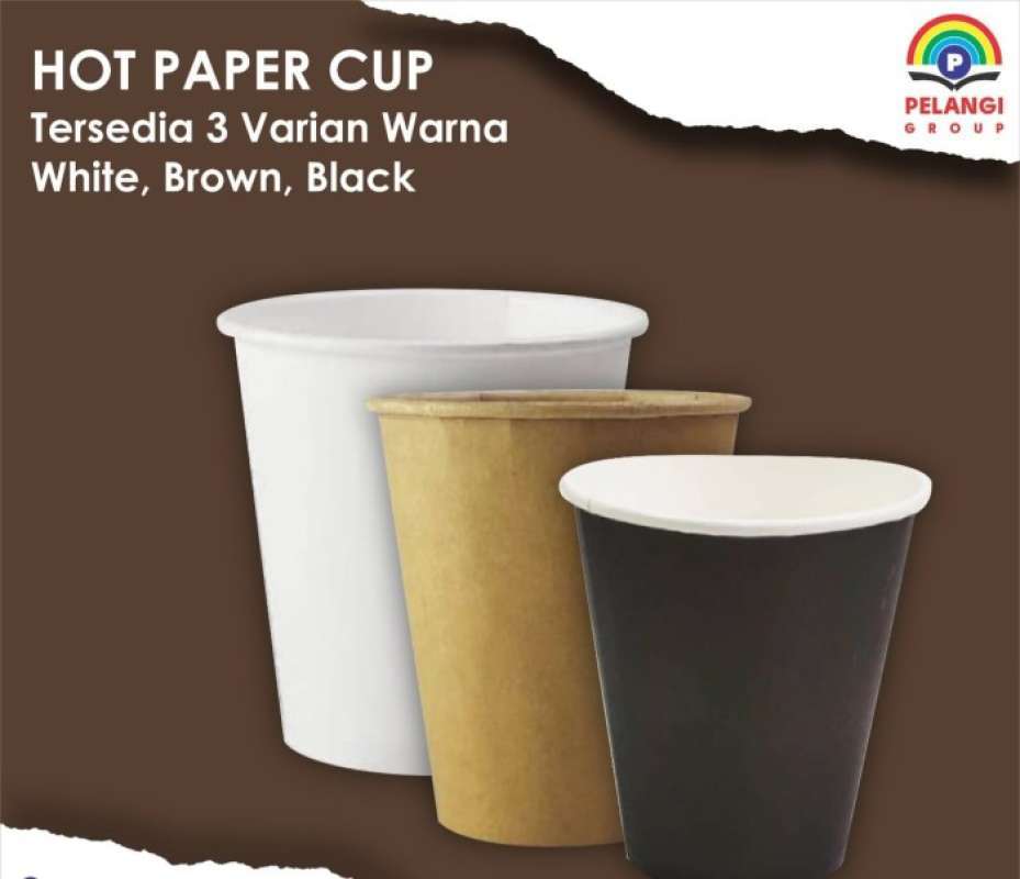 Jual Hot Paper Cup 8 Oz Polos Warna Putih Gelas Kertas Tahan Panas - Cup+lid Pth 8oz Di Seller ...