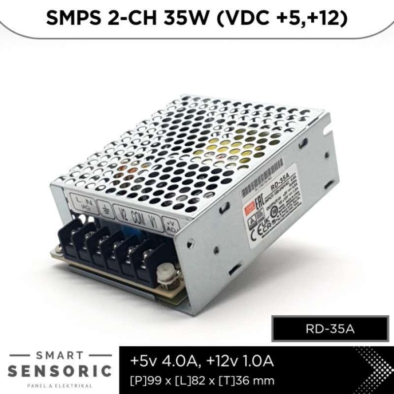 Jual Dc 5v 12v Mean Well Rd-35a Switching Power Supply Smps = Ned Meanwell Di Seller Aghanim ...