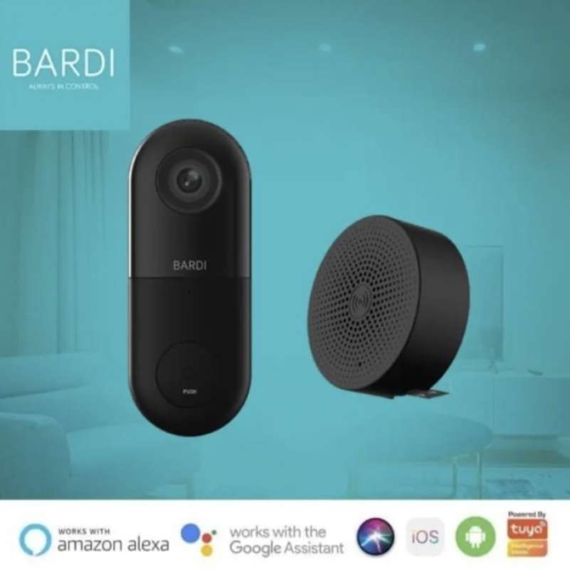 Jual Bardi Door Bell Camera With Wireless Chime - Smart Doorbell Ip ...