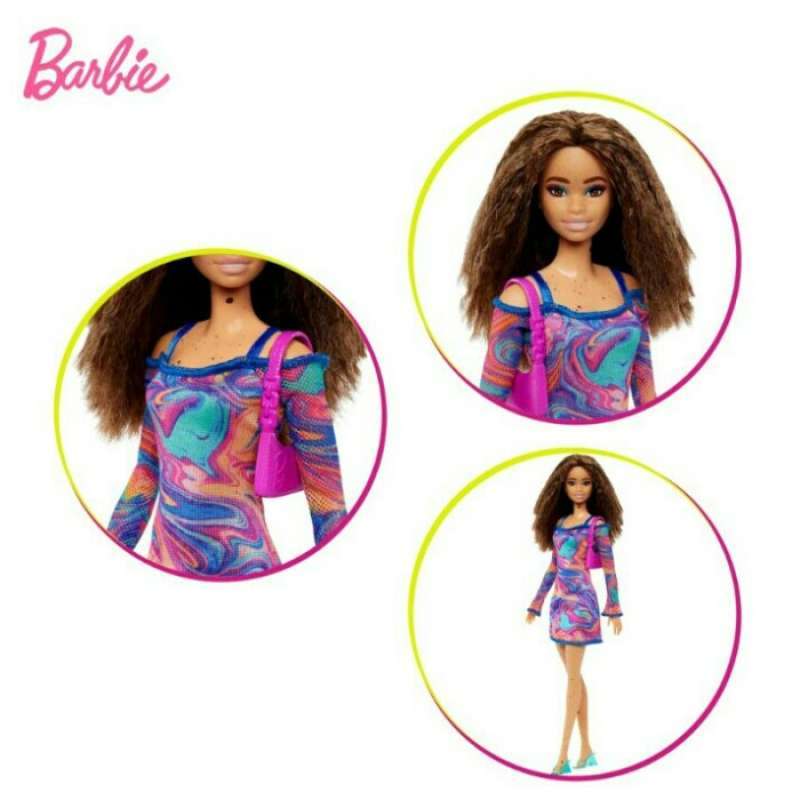 Promo Barbie Fashionistas Crimped Hair And Freckles / Mainan Boneka ...