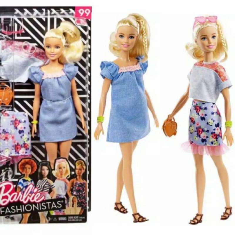 Promo Barbie Fashionistas 99 Sweet Bloom - Dreamtopia Carrer Diskon 23% ...