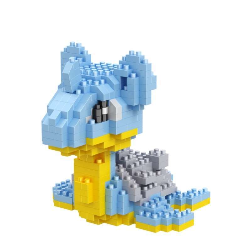 Promo Mini Nano Blocks Pokemon Squirtle Bulbasaur Pikachu Ash Lapras ...
