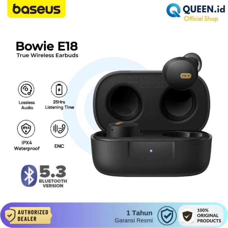 Promo Baseus Bowie E18 Tws True Wireless Earbuds Headset Bluetooth Ipx4 ...