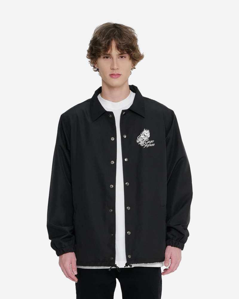 Promo Erigo Coach Jacket Dtf Kaito Black - L Diskon 68% Di Seller Erigo ...