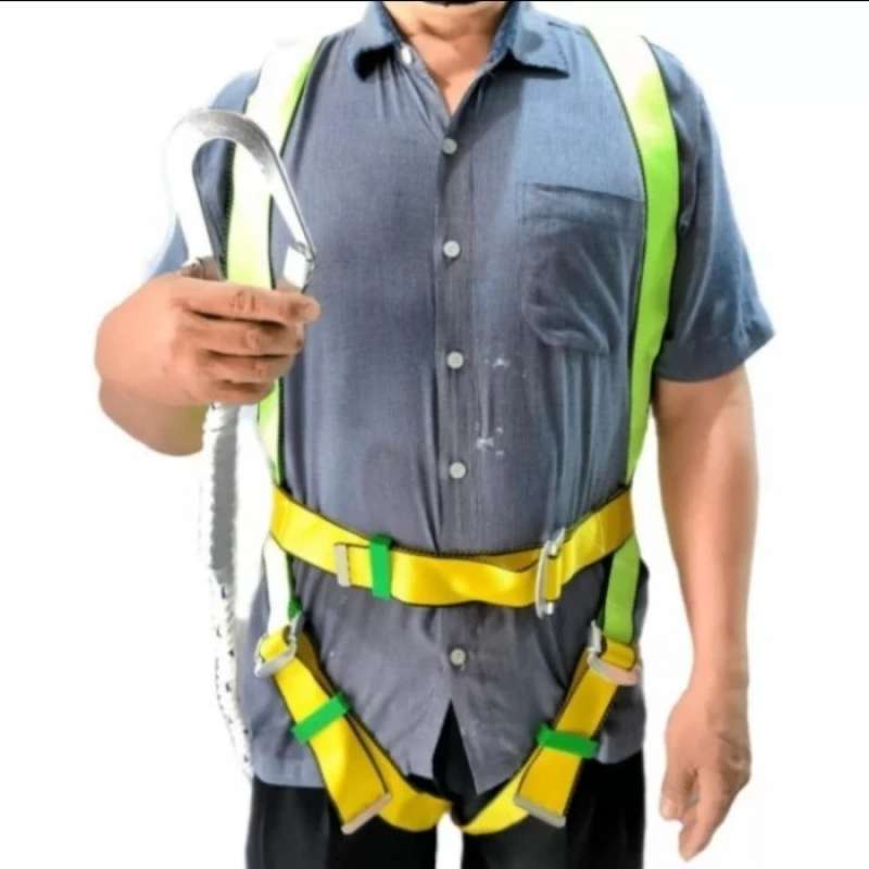 Promo Safety Full Body Harness Singgel Big Hooq - Sabuk Pengaman Safety ...