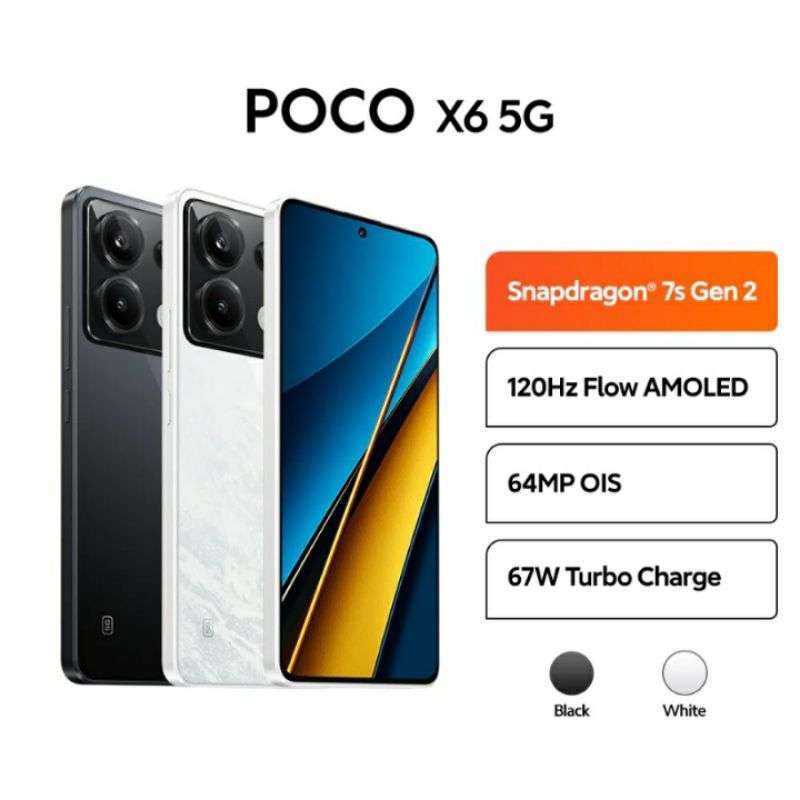 Jual Xiaomi Poco X6 256 Spesifikasi Original, Murah & Diskon Harga Juli ...