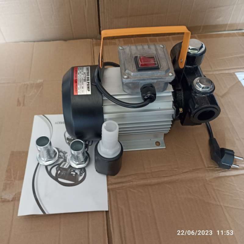 Promo Pompa Minya Elektrik Listrik 220v 1inch Pompa Cairan Kental Solar ...