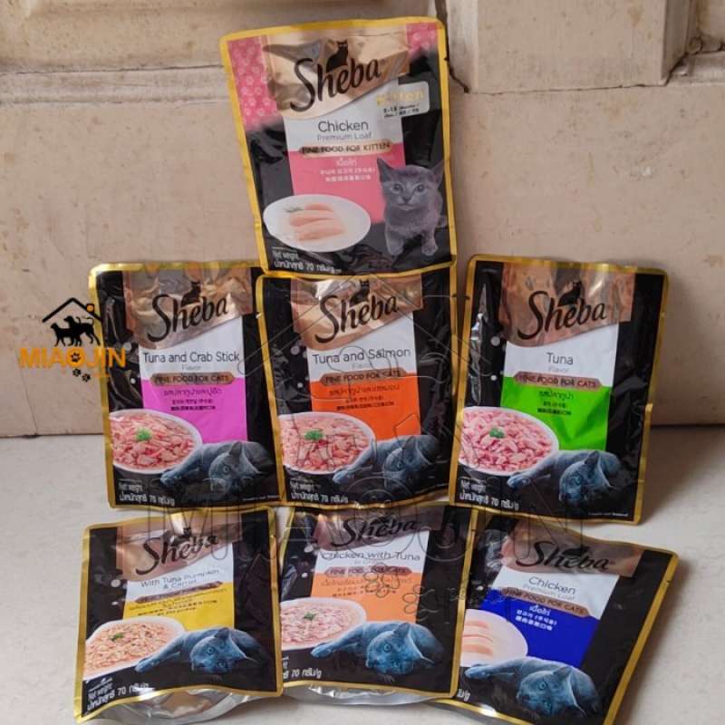 Jual Sheba Pouch 70gr-makanan Kucing Cat Food Pakan Wet No Meo/whiskas ...