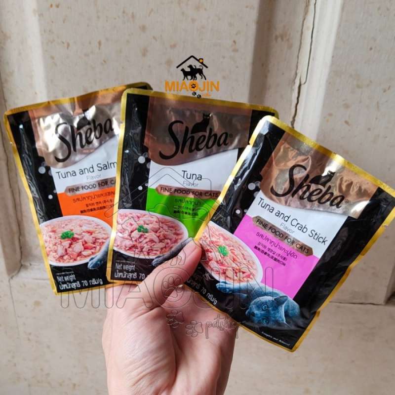 Jual Sheba Pouch 70gr-makanan Kucing Cat Food Pakan Wet No Meo/whiskas ...