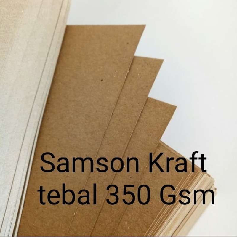 Jual Kertas Samson Ketebalan 350 Gsm Plano 120cm X 90 Cm Di Seller ...