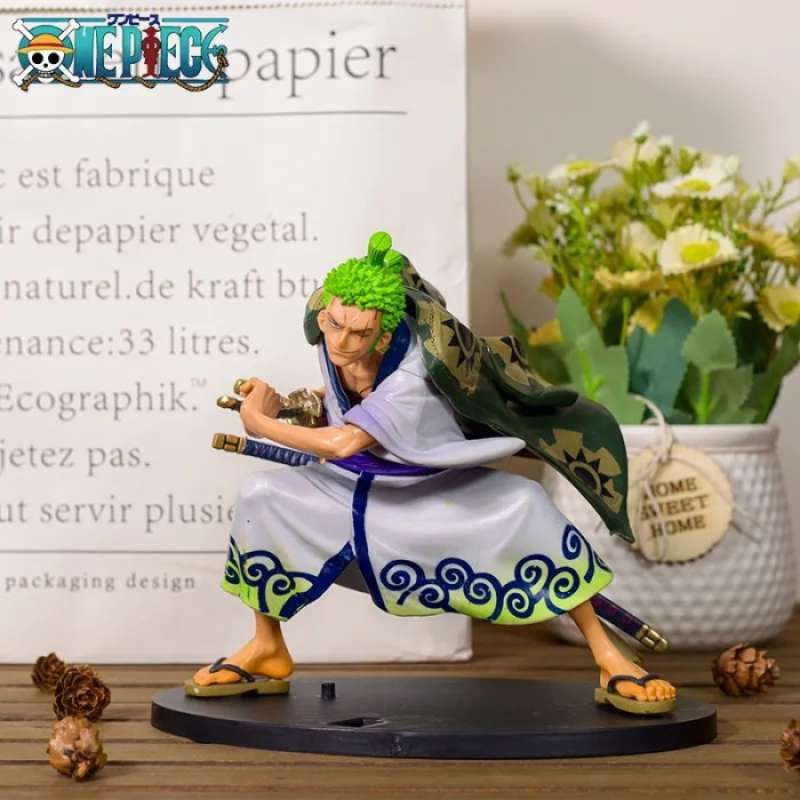 Promo Figure One Piece Roronoa Zoro Arc Wano Santoryu Ougi Daishinkan ...