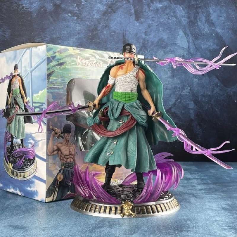 Promo Figure One Piece Roronoa Zoro Arc Wano Santoryu Ougi Daishinkan ...