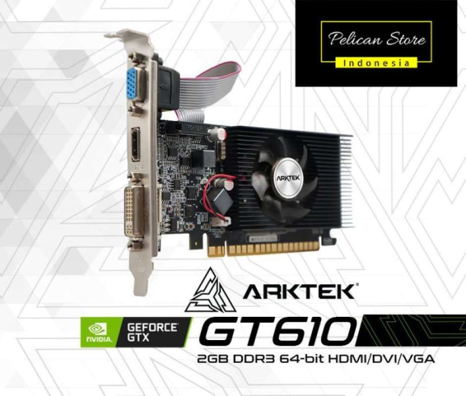 Promo Arktek Nvidia Geforce Gt610 2gb 64bit Graphics Card Vga Diskon 23 ...