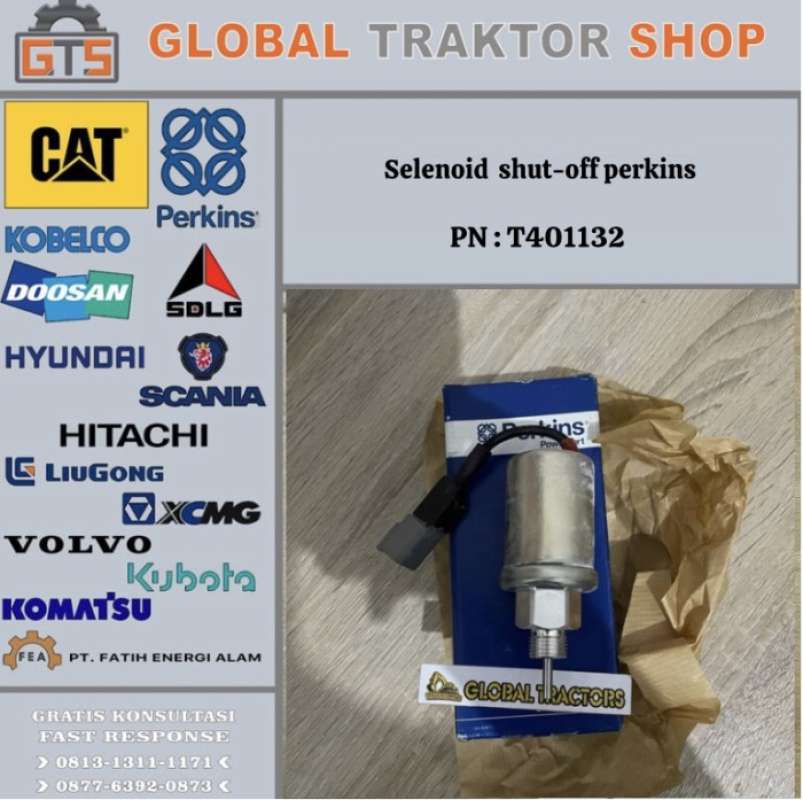 Promo Selenoid 185206451/t401132 Shut-off Perkins Diskon 23% Di Seller ...