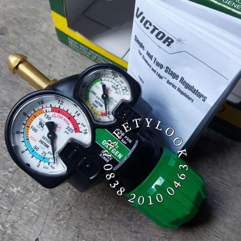 Promo Regulator Oxygen Original / Victor Edge Series Ess4-125-992 ...