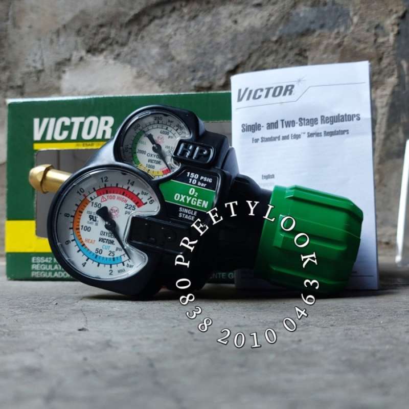 Promo Regulator Oxygen Original / Victor Edge Series Ess4-125-992 ...