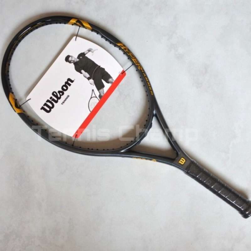 Promo Raket Tenis Wilson Hyper Hammer 5.3 Grey Gold/tennis Racket ...