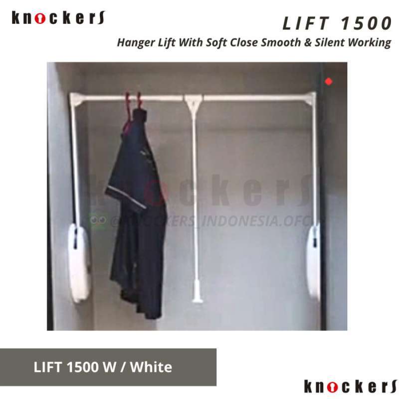 Jual Hanger Lift With Soft Close / Lift 1500 / Knockers Indonesia Di ...