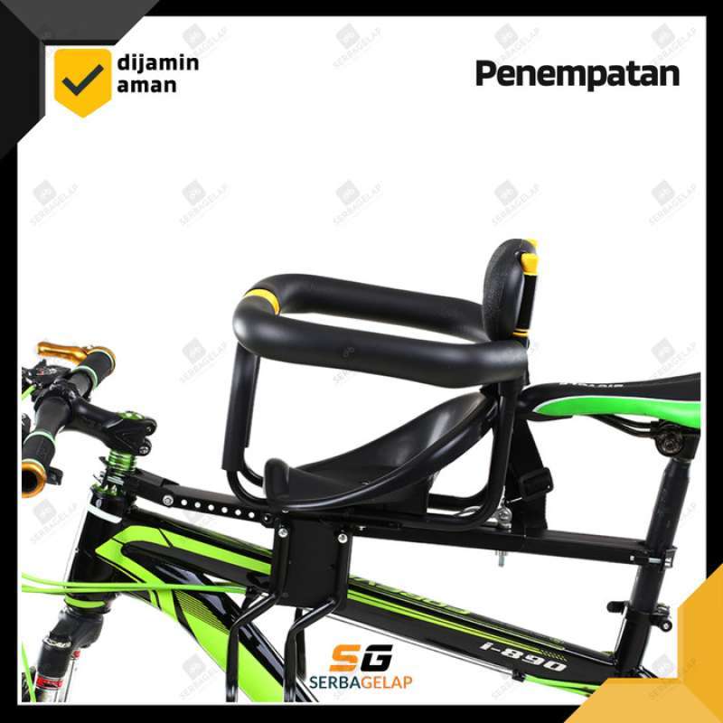 Promo Boncengan / Kursi Depan Anak Sepeda Lipat / Mtb Safety Front Seat ...