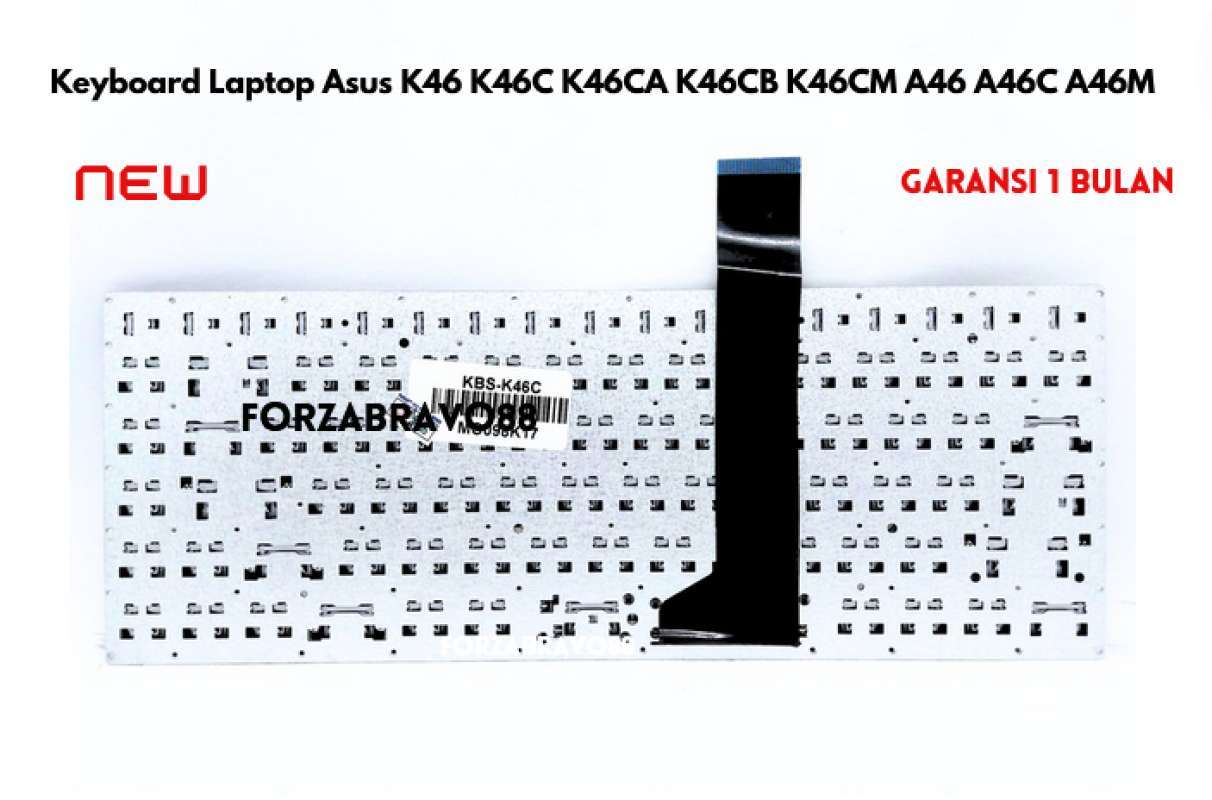 Jual Keyboard Laptop Asus K46 K46c K46ca K46cb K46cm A46 A46c A46m Di ...