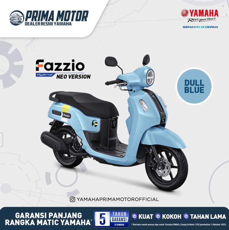 Jual Off The Road - Yamaha Fazzio Neo Hybrid Di Seller Yamaha Prima ...