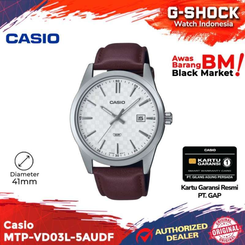 Jual Casio General Mtp-vd03l-5audf Mtp-vd03l Mtp-vd03 Mtpvd03l Mtp ...