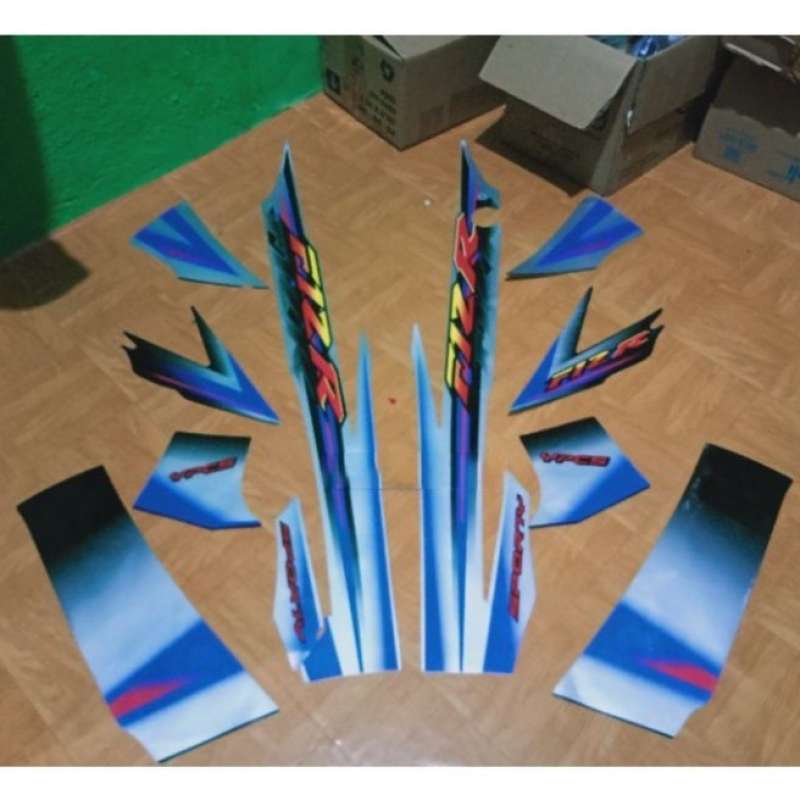 Promo 0t01 Lis Body Striping Polet Fizr F1zr Hitam Silver Sporty 2003 ...